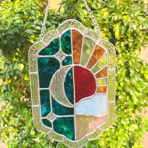 Stained Glass Art, Suncatcher, Glass Suncatcher, Stained Glass Window ...