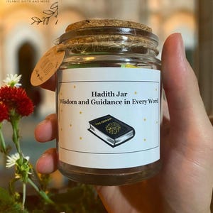 Hadith Jar, Islamic Hadith Jar, Islamic Reminders, Islamic Gifts ...