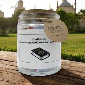 Hadith Jar, Islamic Hadith Jar, Islamic Reminders, Islamic Gifts ...