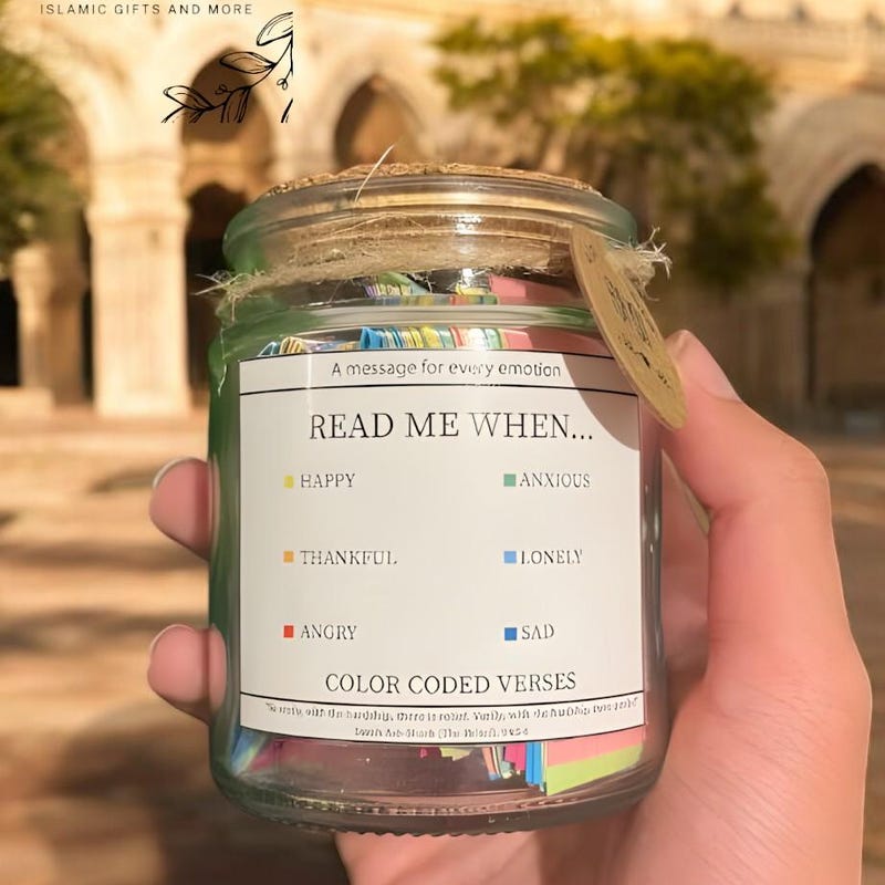 Quran Verses in a Jar - Etsy