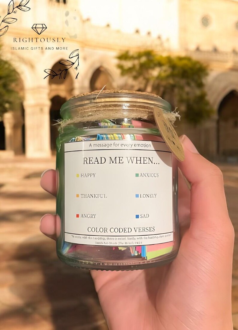 Quran Verses Jar Bundle, 99 Names of Allah Jar Bundle, Hadith Jar ...