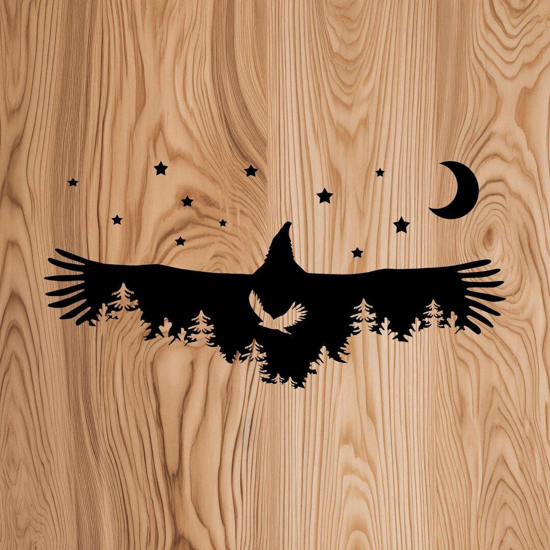 Eagle - Vinyl Sticker Decal for Car, Laptop, Water Bottle - Etsy