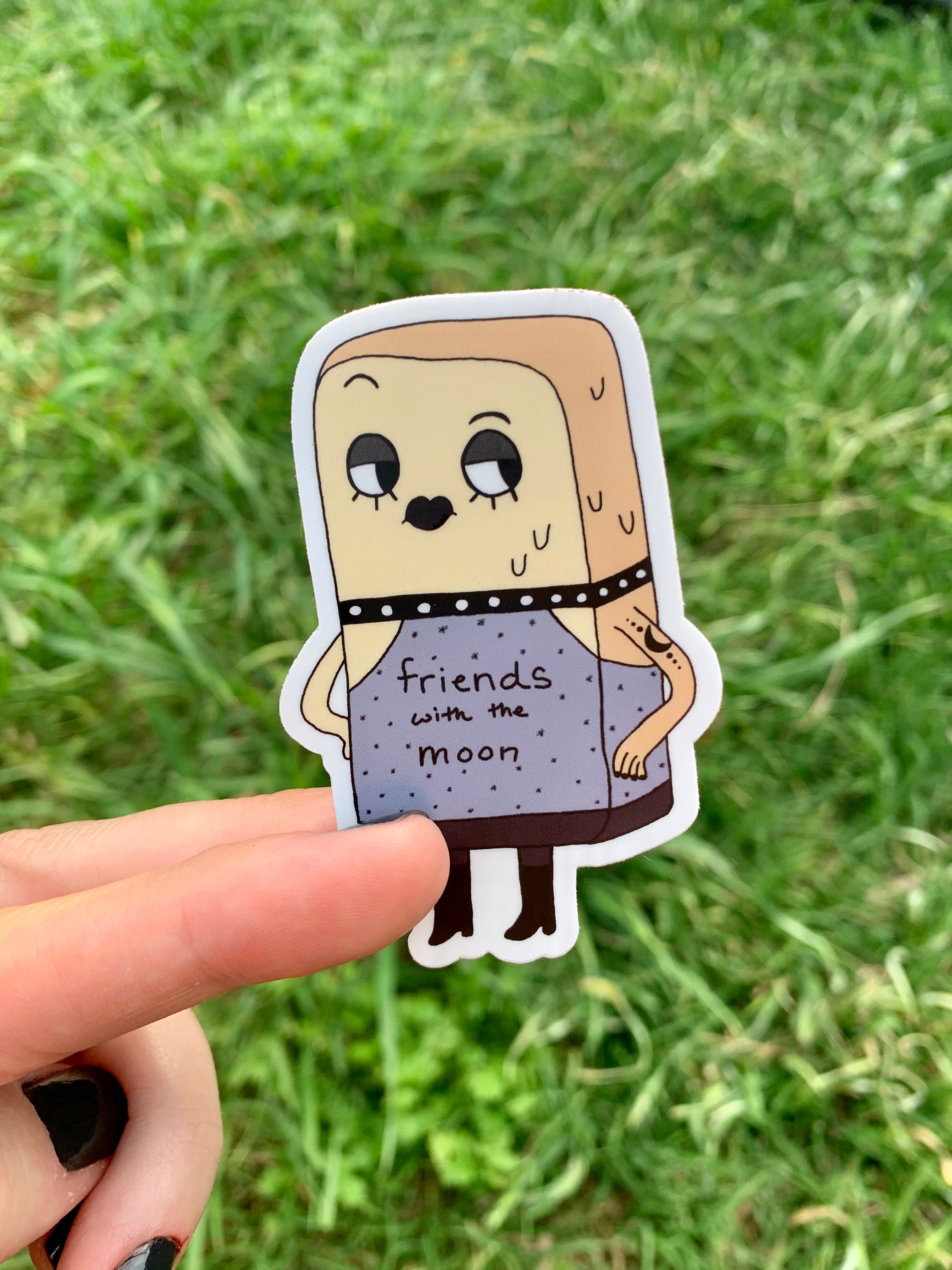 Butter Goth Sticker of the Summer Camp Island Character - Etsy