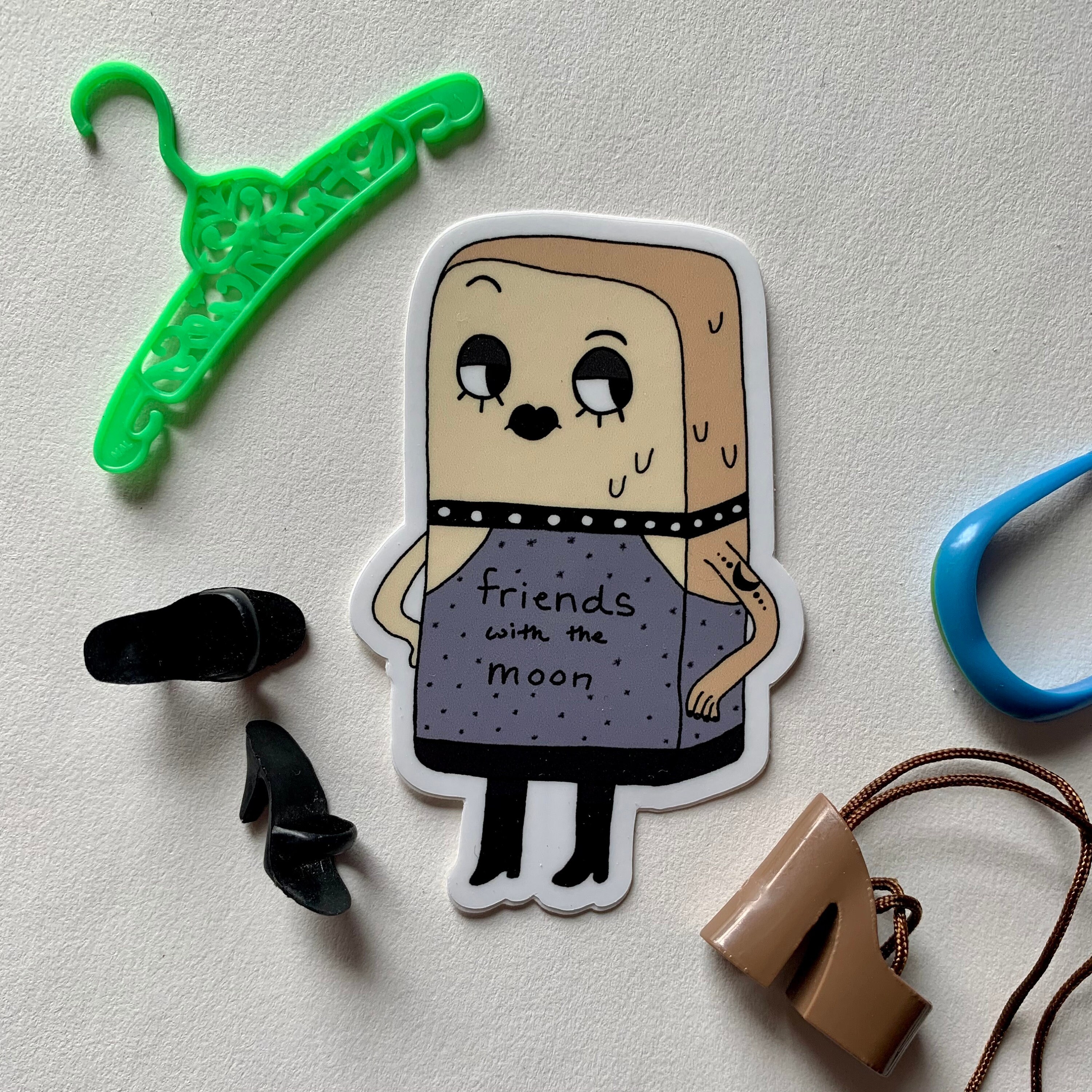 Butter Goth Sticker of the Summer Camp Island Character - Etsy