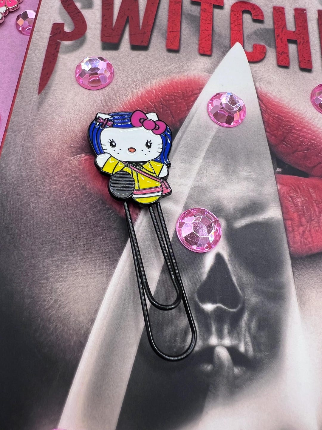 Binder Paperclip Hello Kitty Has Caroline 11 - Etsy