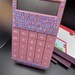Bling Large Pink Calculator With Glass Rhinestones-bedazzled - Etsy