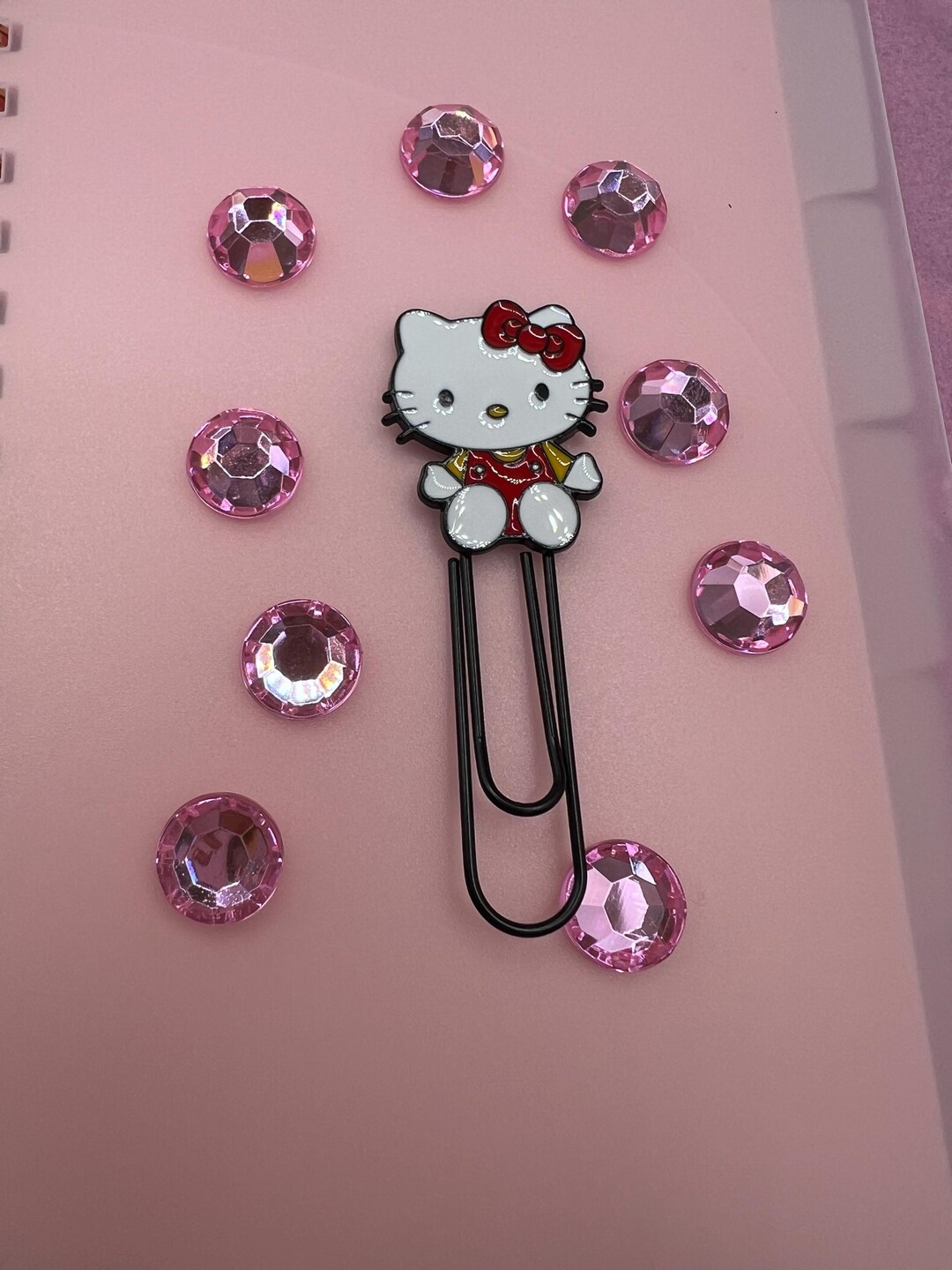 Binder Paperclip Hello Kitty -#8 - Etsy