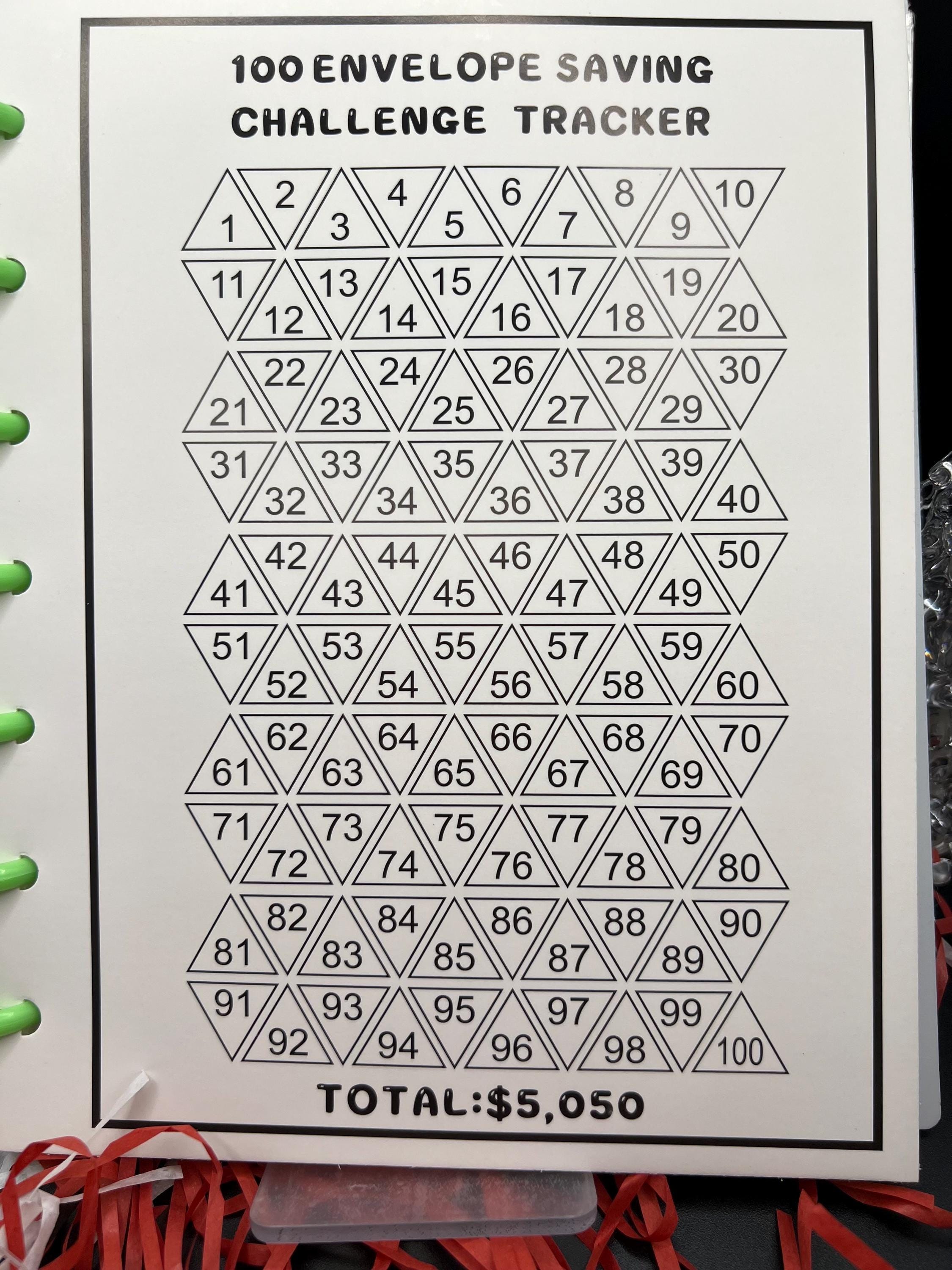 Bling 100 Day Savings Challenge Green Binder/glass Rhinestones ...