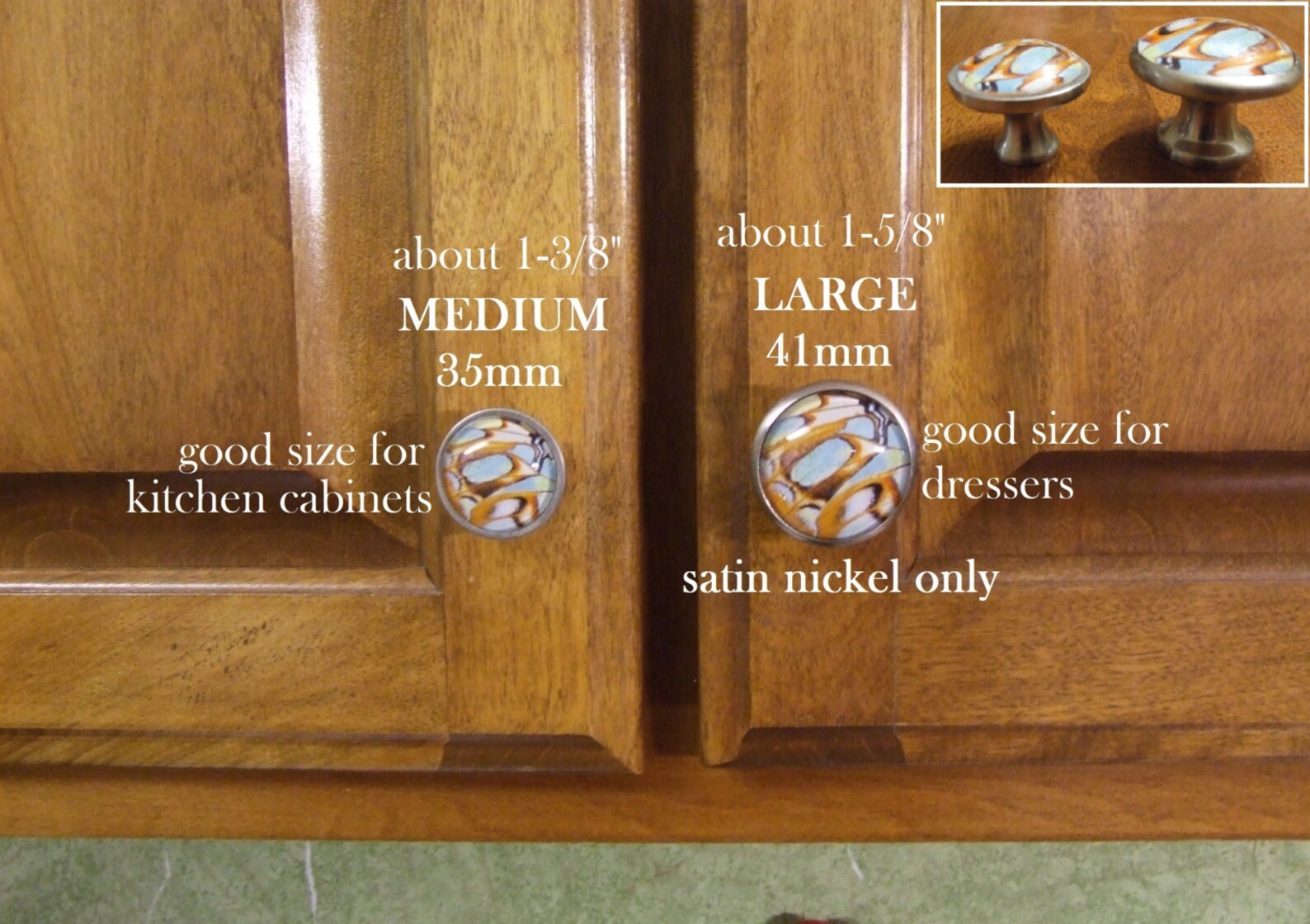 ALICE in WONDERLAND Knobbase OR Insert Fixed or - Etsy