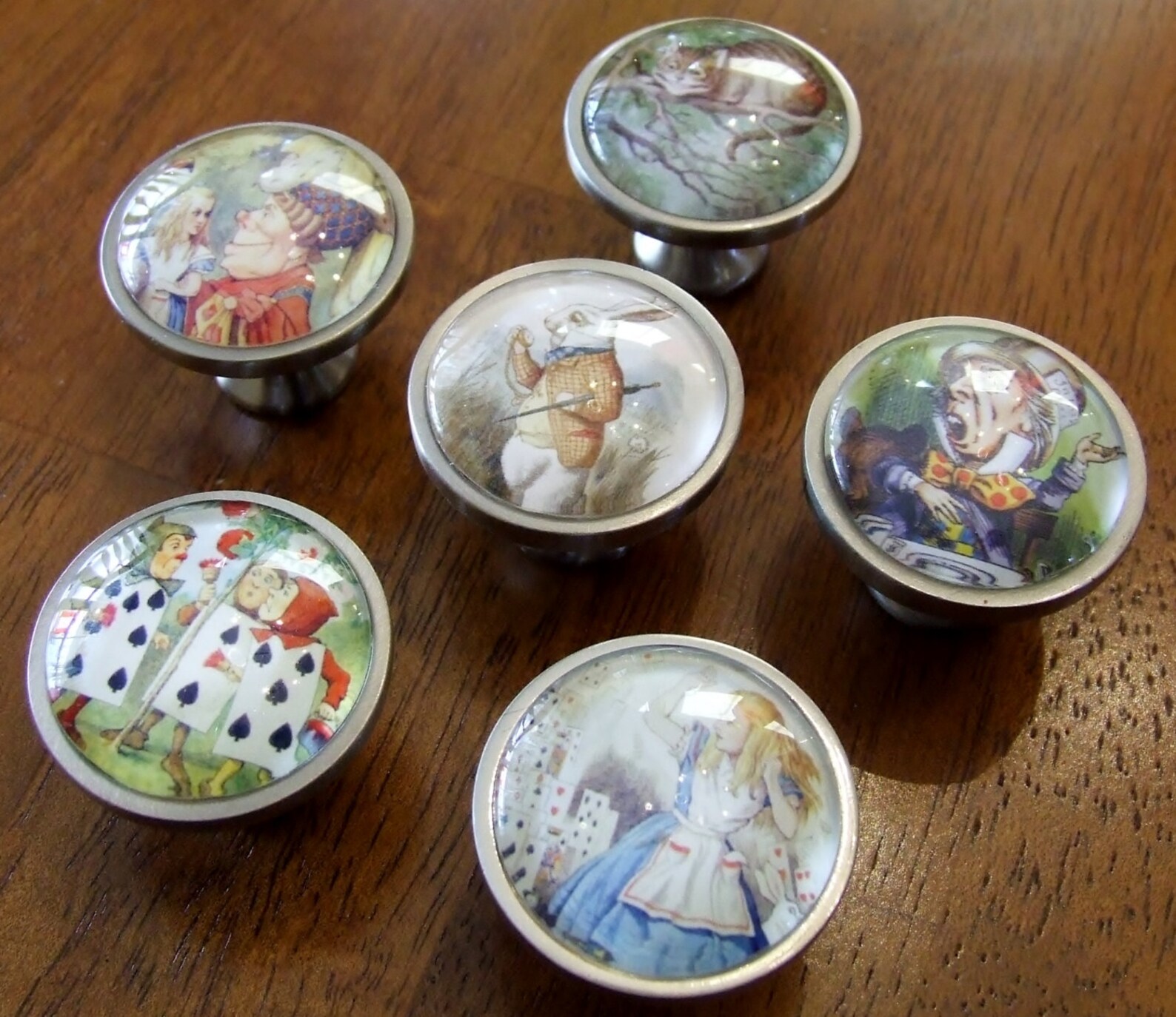 ALICE in WONDERLAND Knobbase OR Insert Fixed or - Etsy