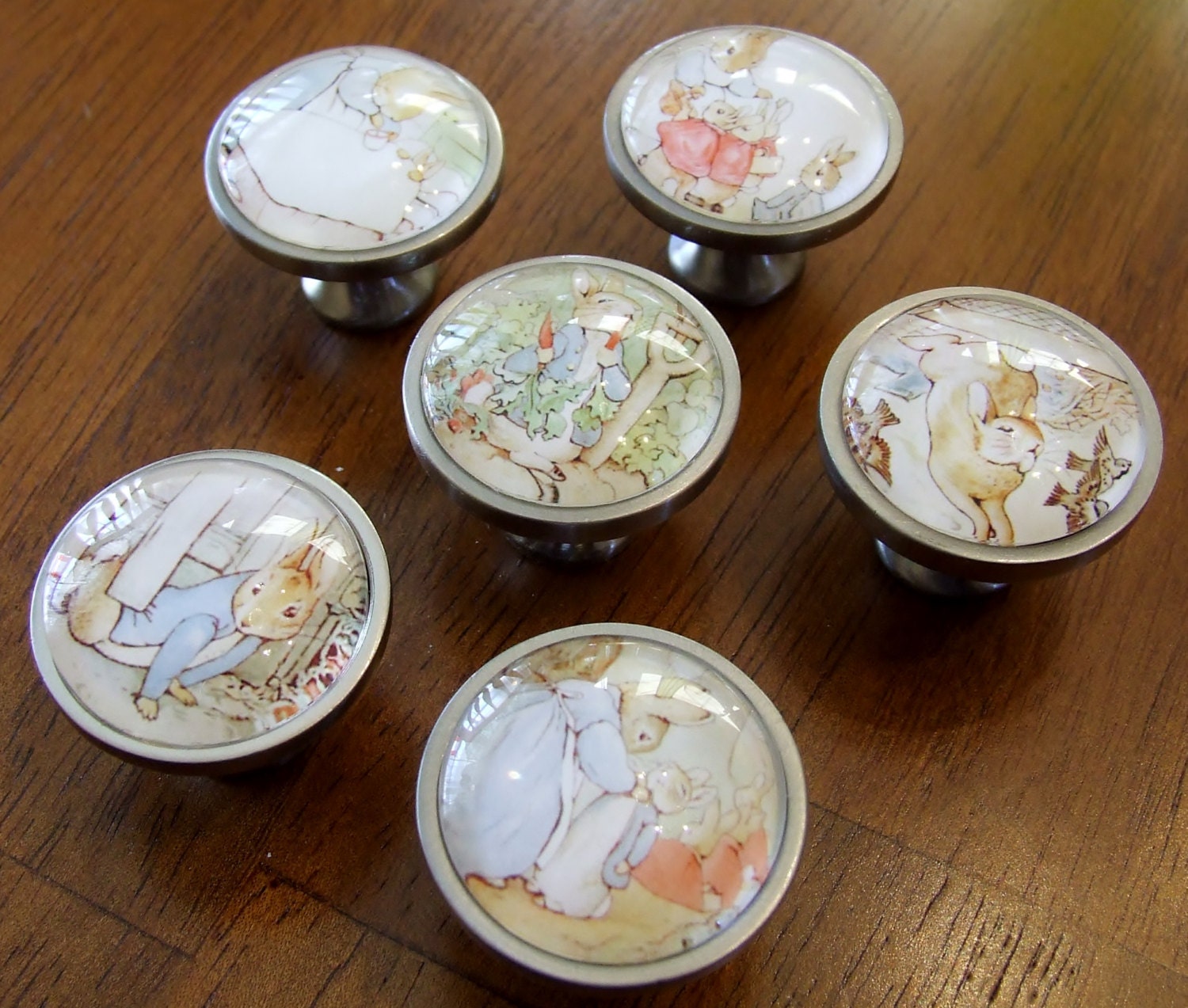 PETER RABBIT Knob Base OR Insert Removable/interchangeable - Etsy