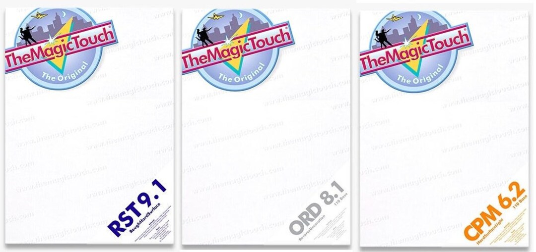THE MAGIC TOUCH Laser Heat Transfer Papers for Testing/experimenting ...