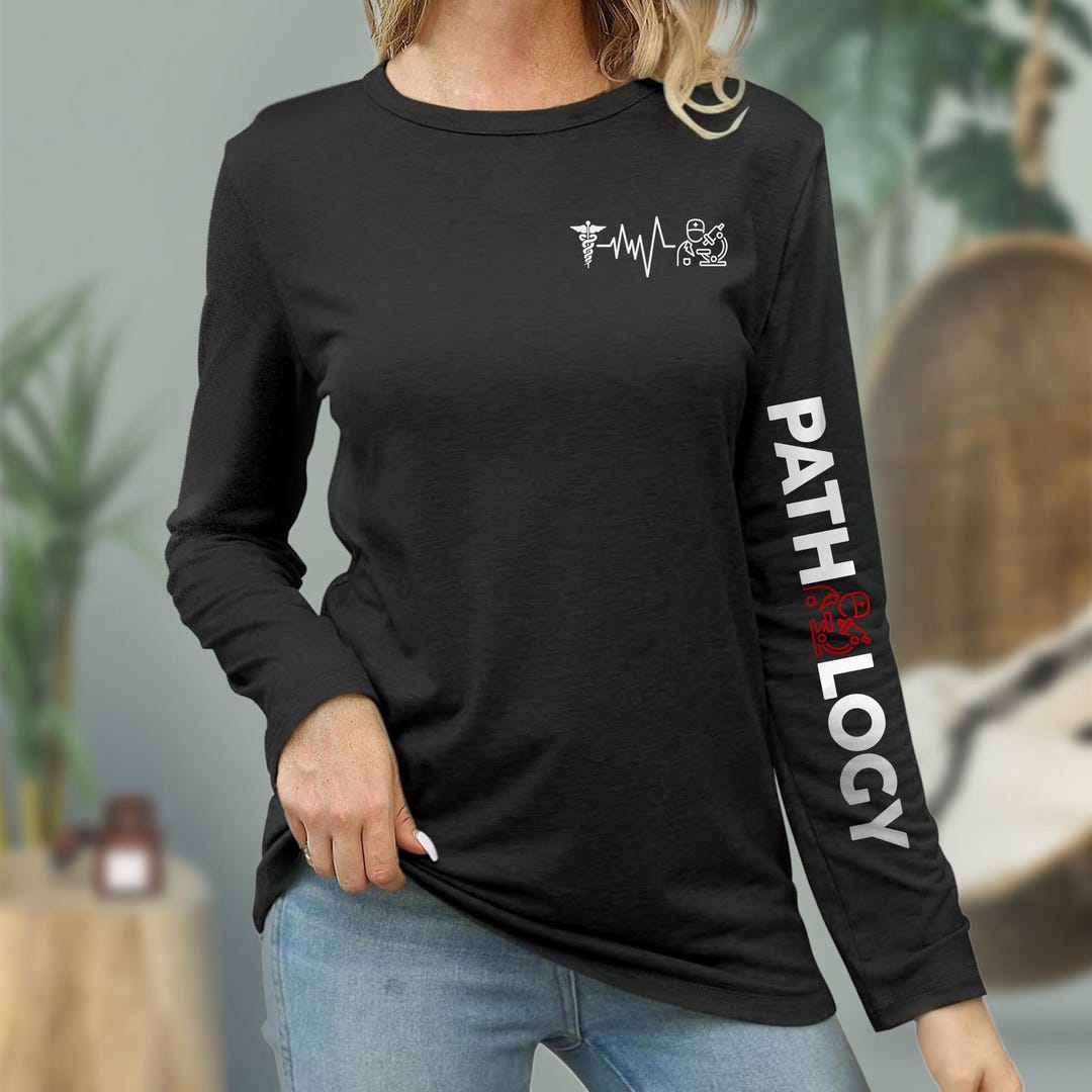 Pathology Long Sleeve Shirt for Lab Doctors Technicians Medical ...