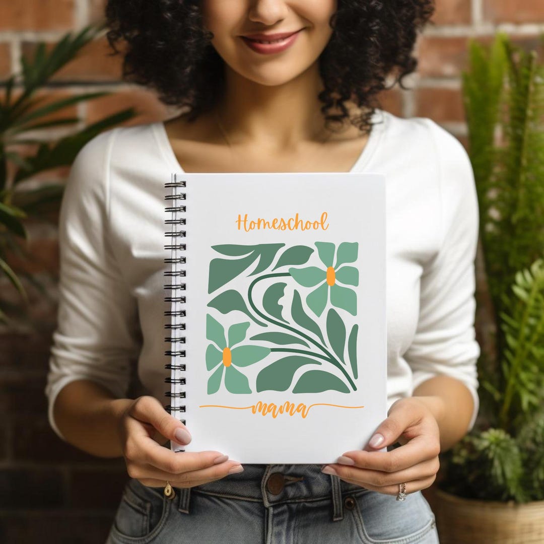 Homeschool Notebook, Homeschool Mama Notebook, Gift for Homeschool Mom ...