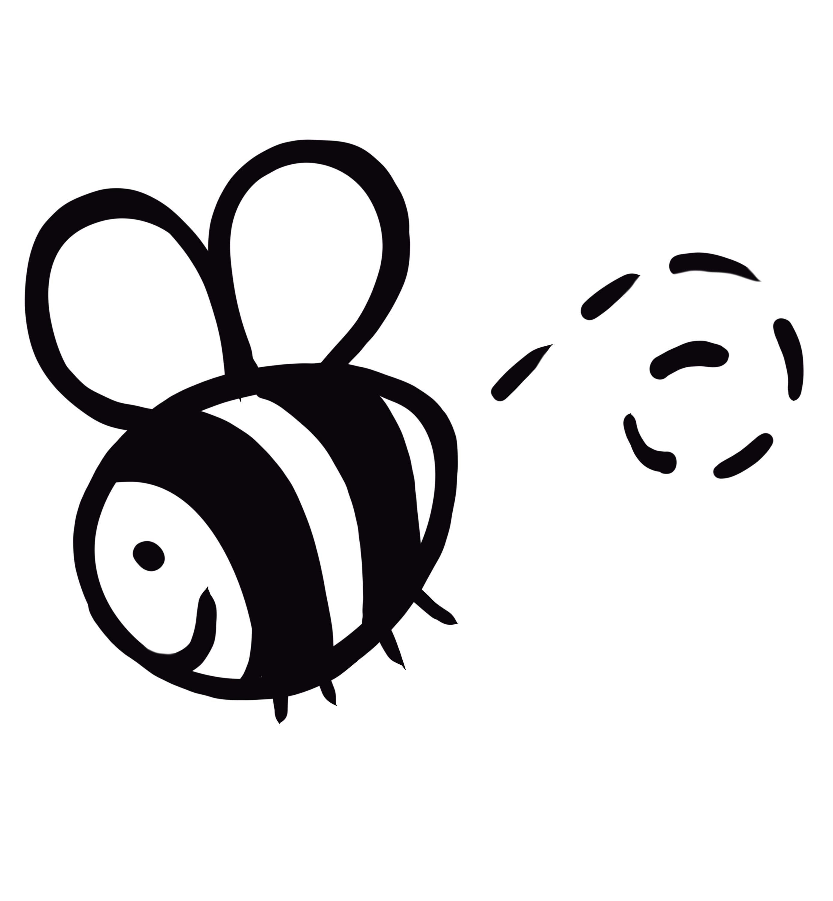 Busy Doodle Bumble Bee Digital Download. Handrawn Doodles. Clipart ...