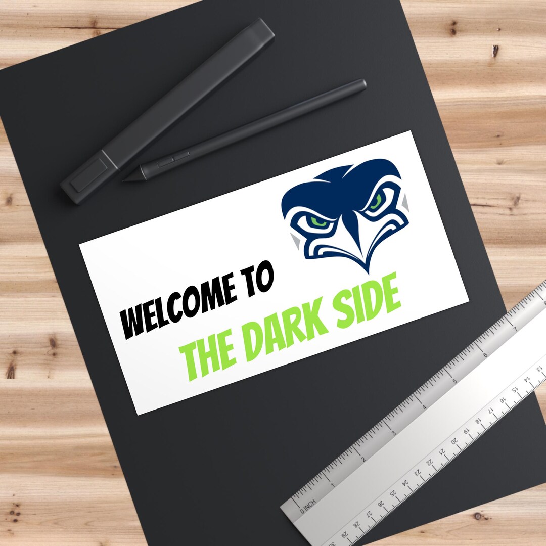 Seattle Seahawks Defense Car Bumper Sticker Decal | Welcome to the Dark ...