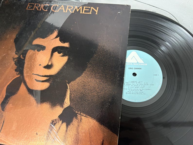 Eric Carmen - Eric Carmen (vinyl) - Etsy