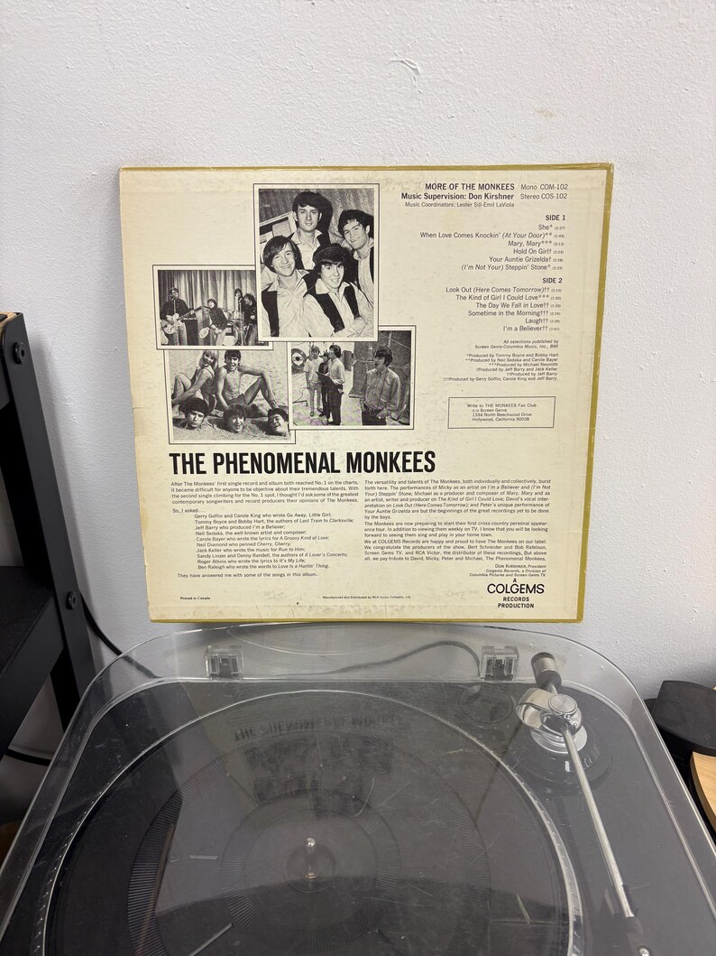 The Monkees – More of the Monkees (vinyl) - Etsy