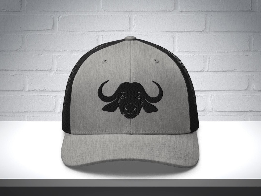 Embroidered Water Buffalo Hat, Water Buffalo Trucker Hat, Gift for Him ...