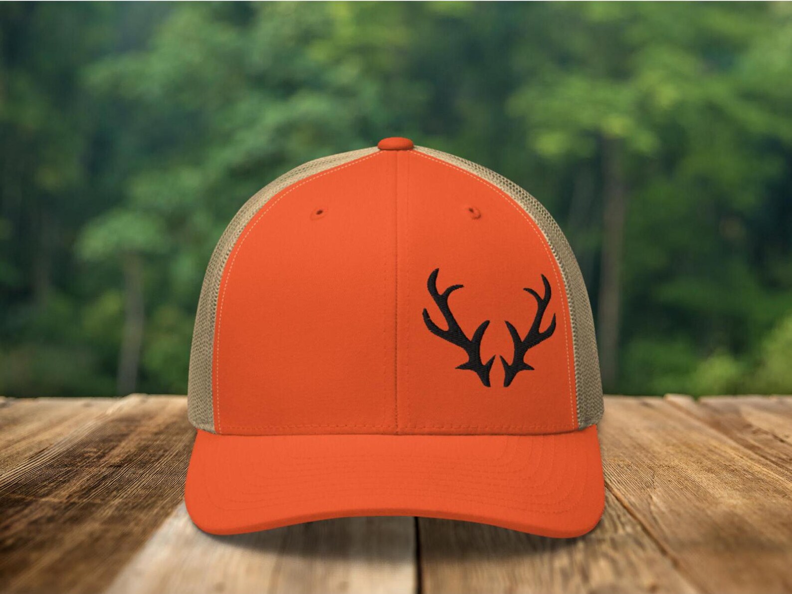Embroidered Elk Horns Hat, Elk Hunting Hats, Elk Hunting Dad Hat, Elk ...