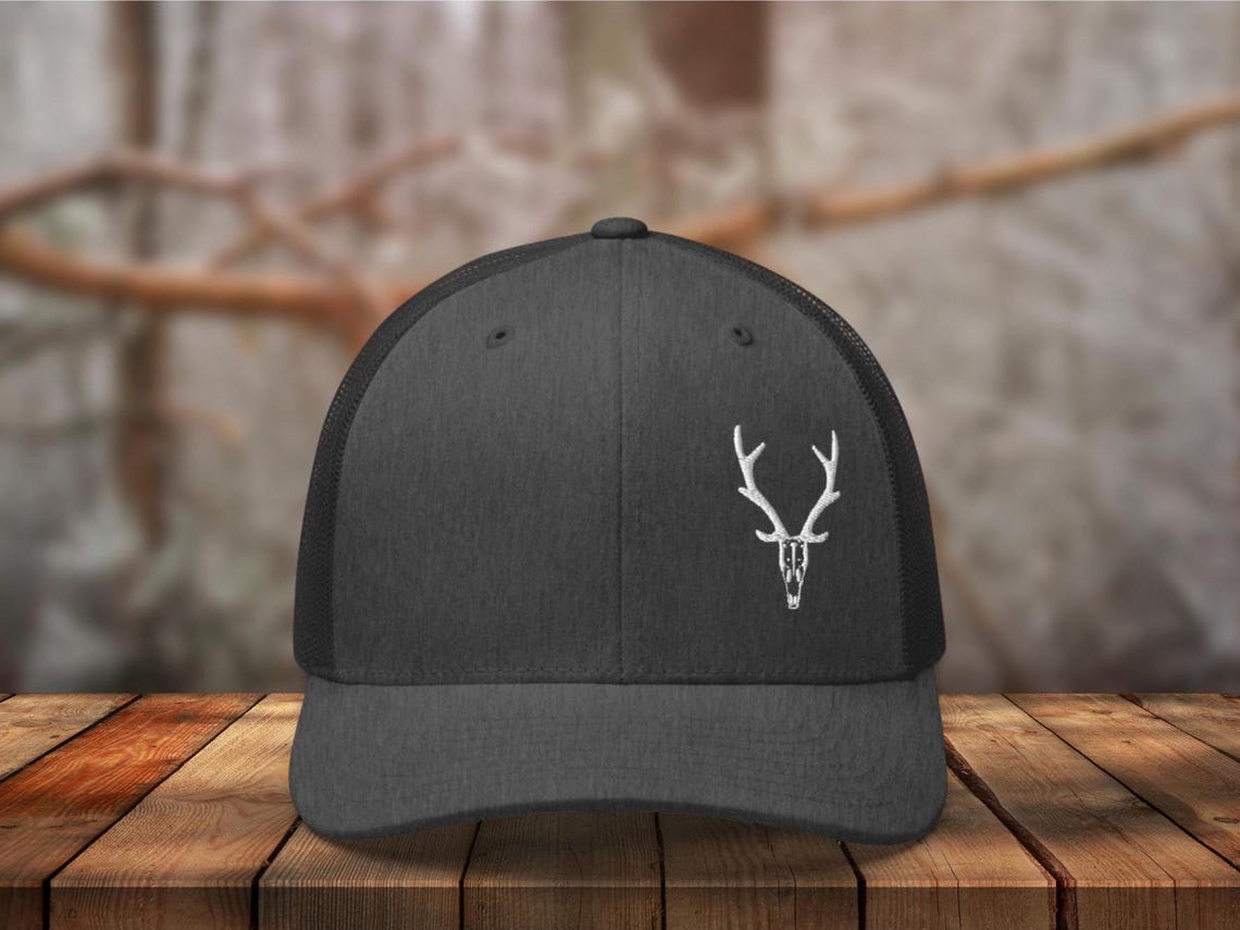 Embroidered Elk Hunting Hat, Elk Hunting Gift, Elk Hat for Camping, Elk ...