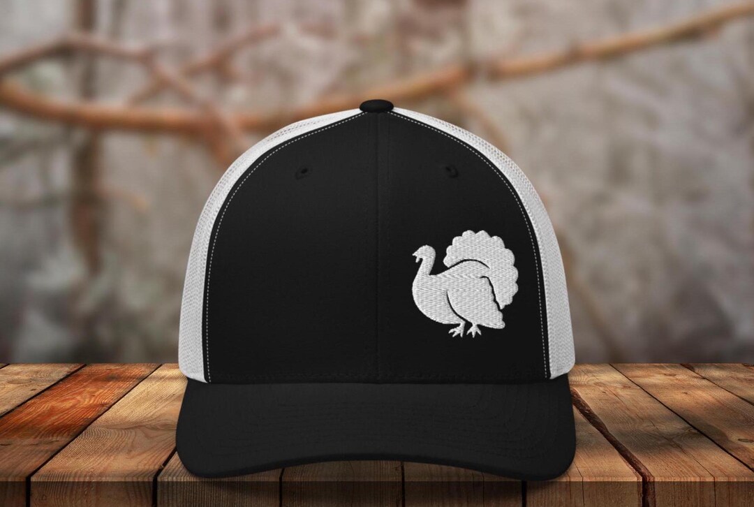 Embroidered Turkey Hunting Hat, Turkey Hunting Gift, Turkey Hunting ...