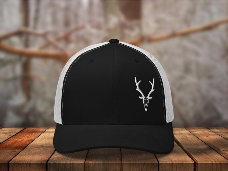 Embroidered Elk Hunting Hat, Elk Hunting Gift, Elk Hat for Camping, Elk ...