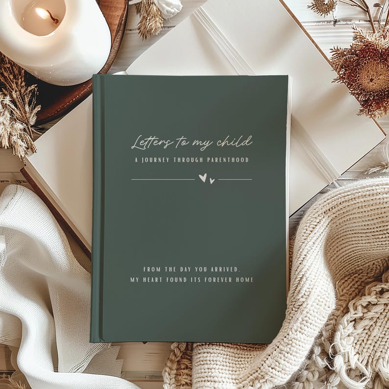 Letters to My Child Journal Personalized Parent Journal Baby Shower ...