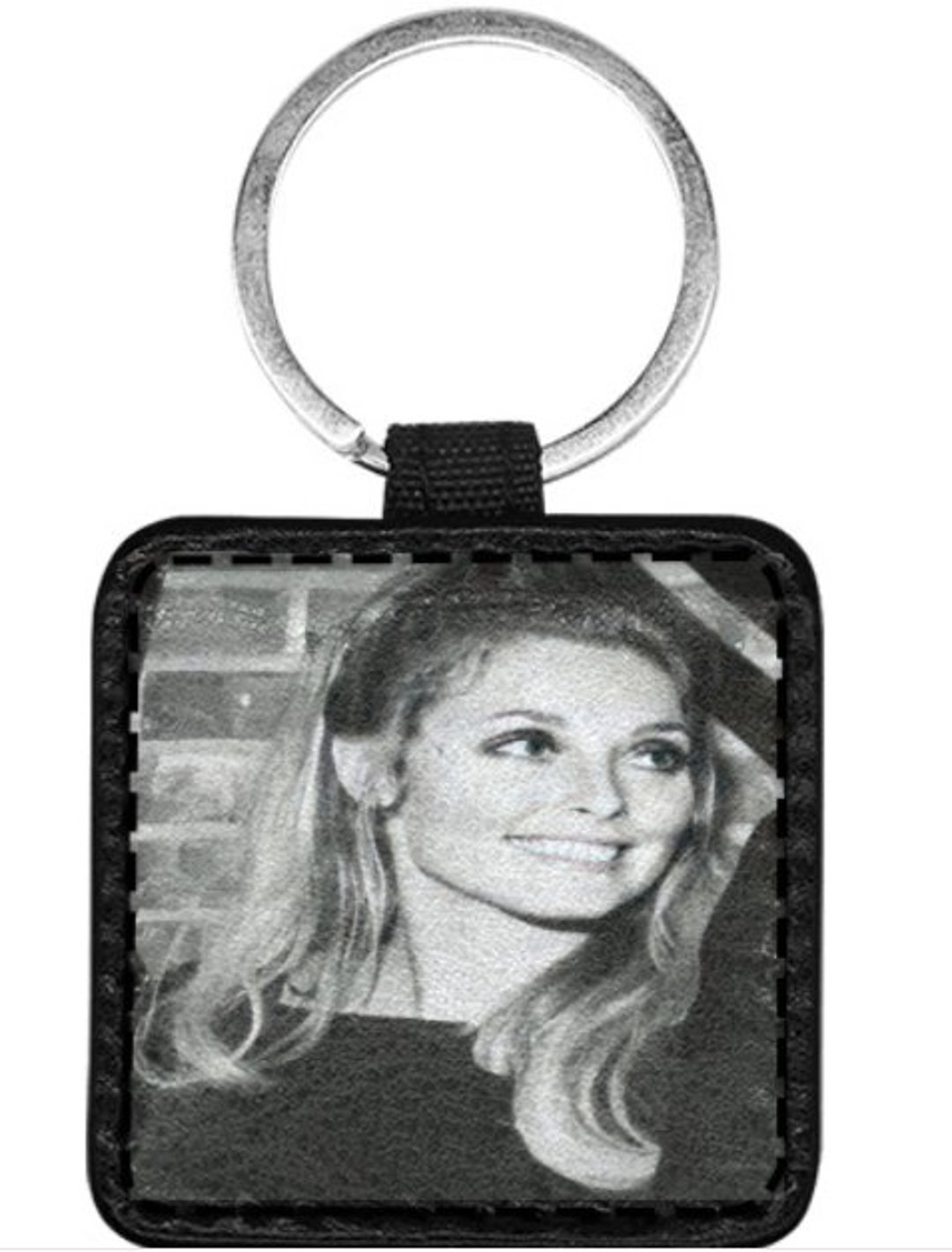 Sharon Tate PU Leather Keychain - Etsy