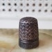 Silver and Steel Thimble 'dorcas' by Charles Horner-late 1800s Size 8 ...