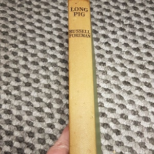 Vintage Book : Long Pig by Russell Foreman 1960 - Etsy