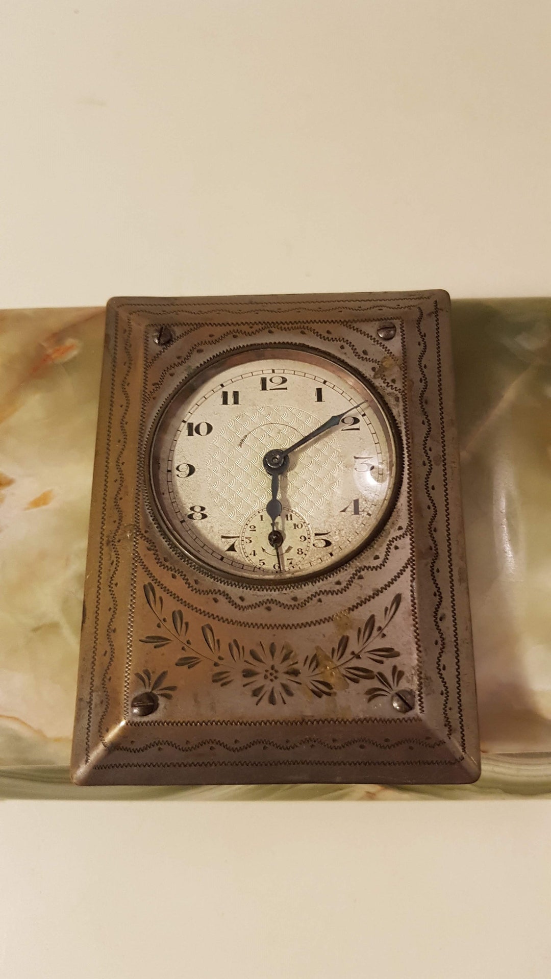 Vintage Travel Clock - Travel Clock and Alarm - Etsy