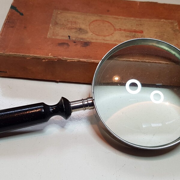 Antique Magnifying Glass - Etsy
