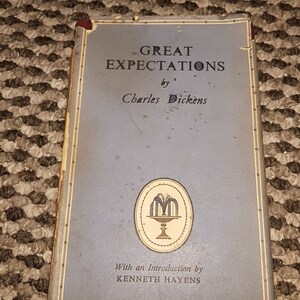 Vintage Book : Great Expectations by Charles Dickens 1958 - Etsy