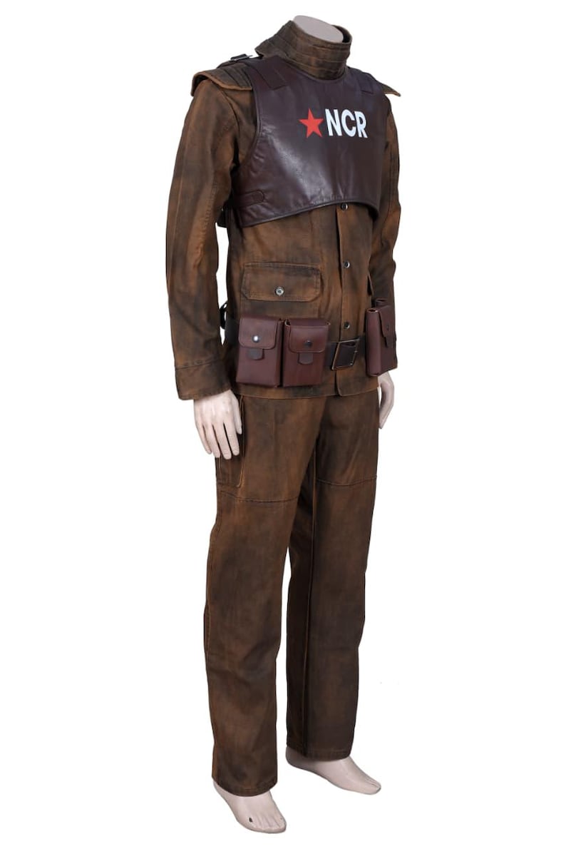 Inspired by Fallout NCR Ranger Outfit Post Apocalyptic Cosplay Costume ...
