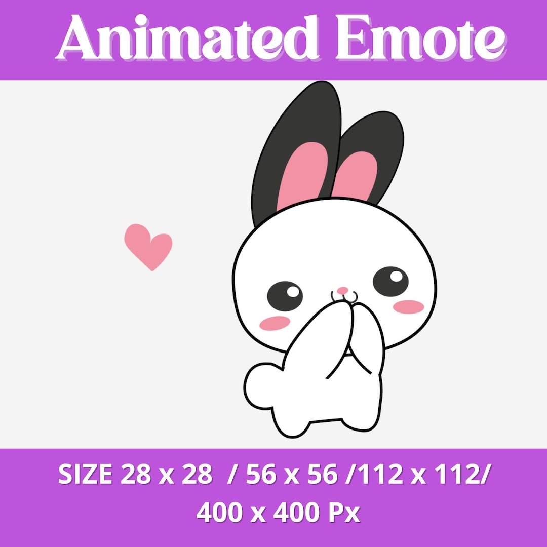 Animated Clapping Bunny Cute and Playful Way to Express Joy, Excitement ...