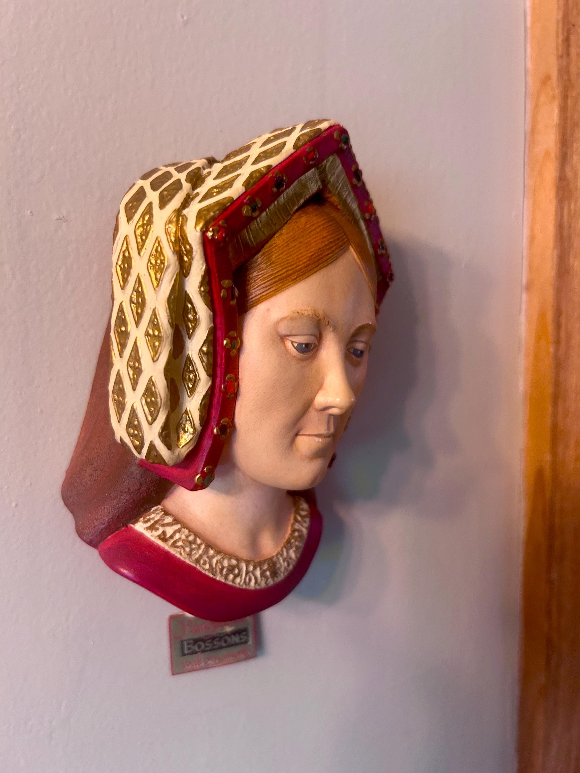 Figurine-catherine of Aragon: 1st Wife of Henry the 8th. Bossons London ...
