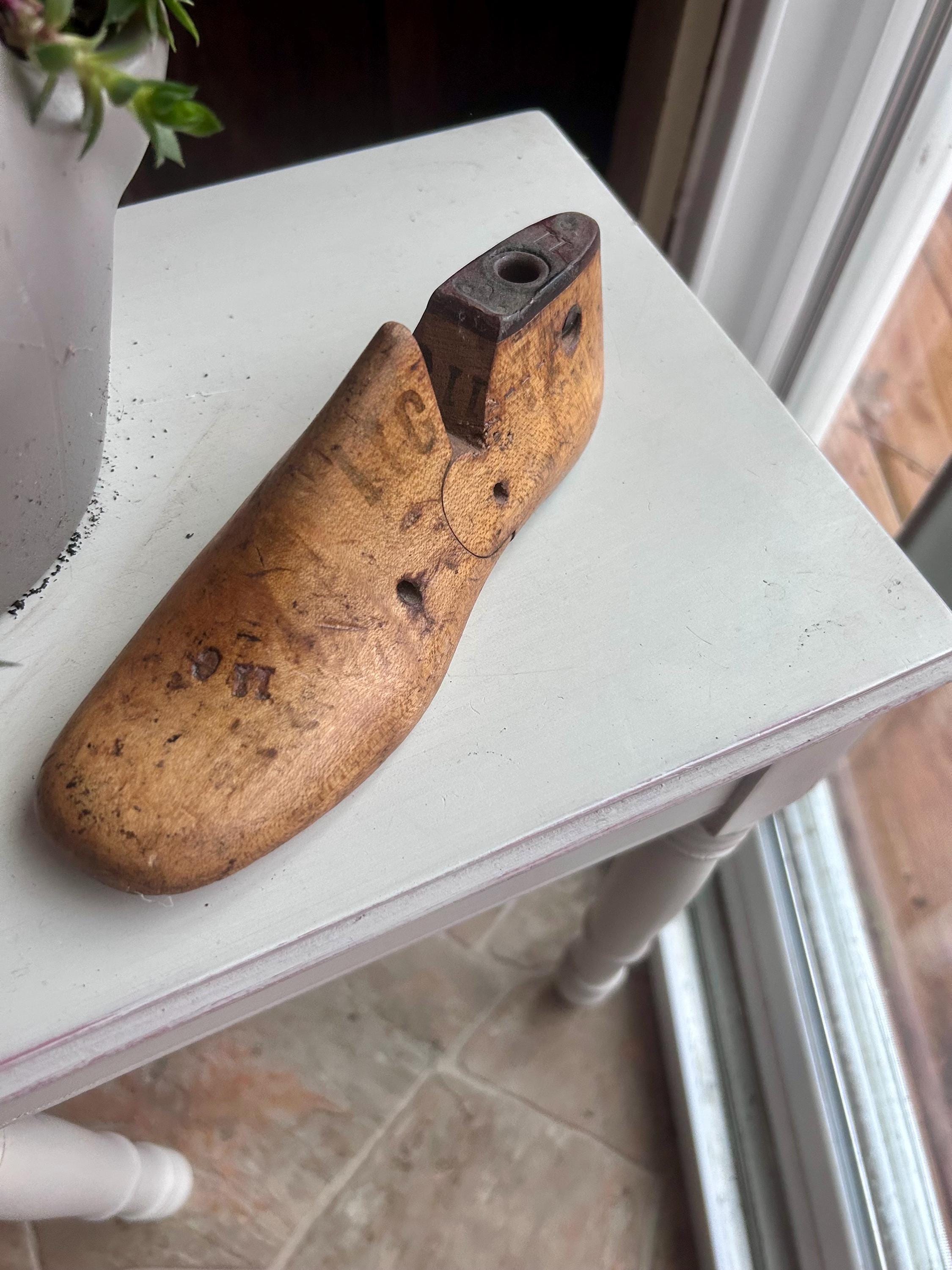 Shoe Cobblers Last-vintage-shoe Form. 1930s. About 8 Long. Wooden ...