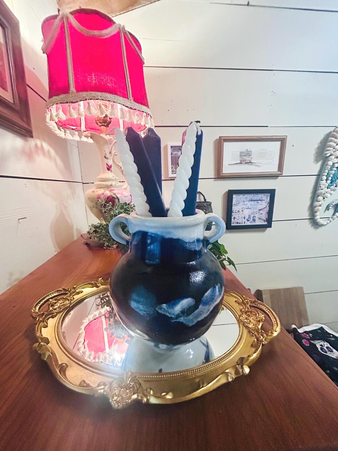 Vase-container-beautiful Dopamine Colors. Perfect for a Plant, Flowers ...