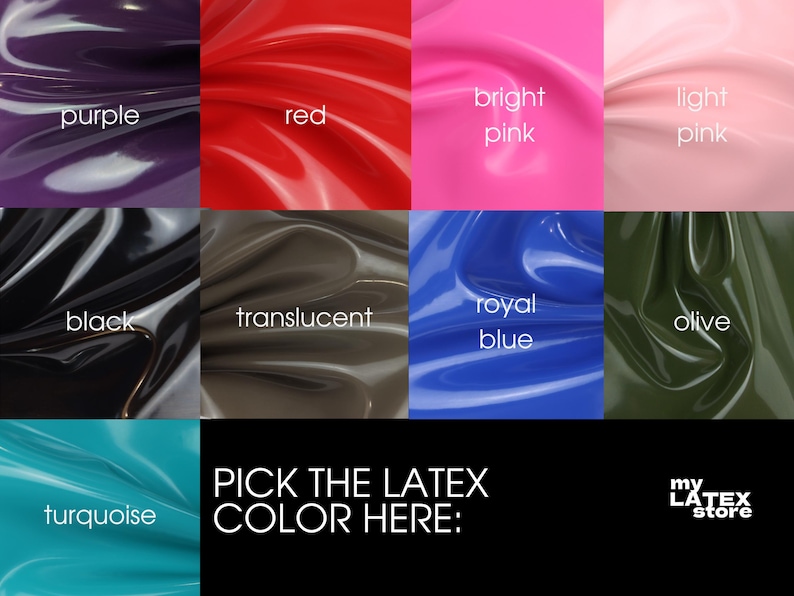 Zentai Black & Translucent Latex Set - Dress and Stockings Tights ...