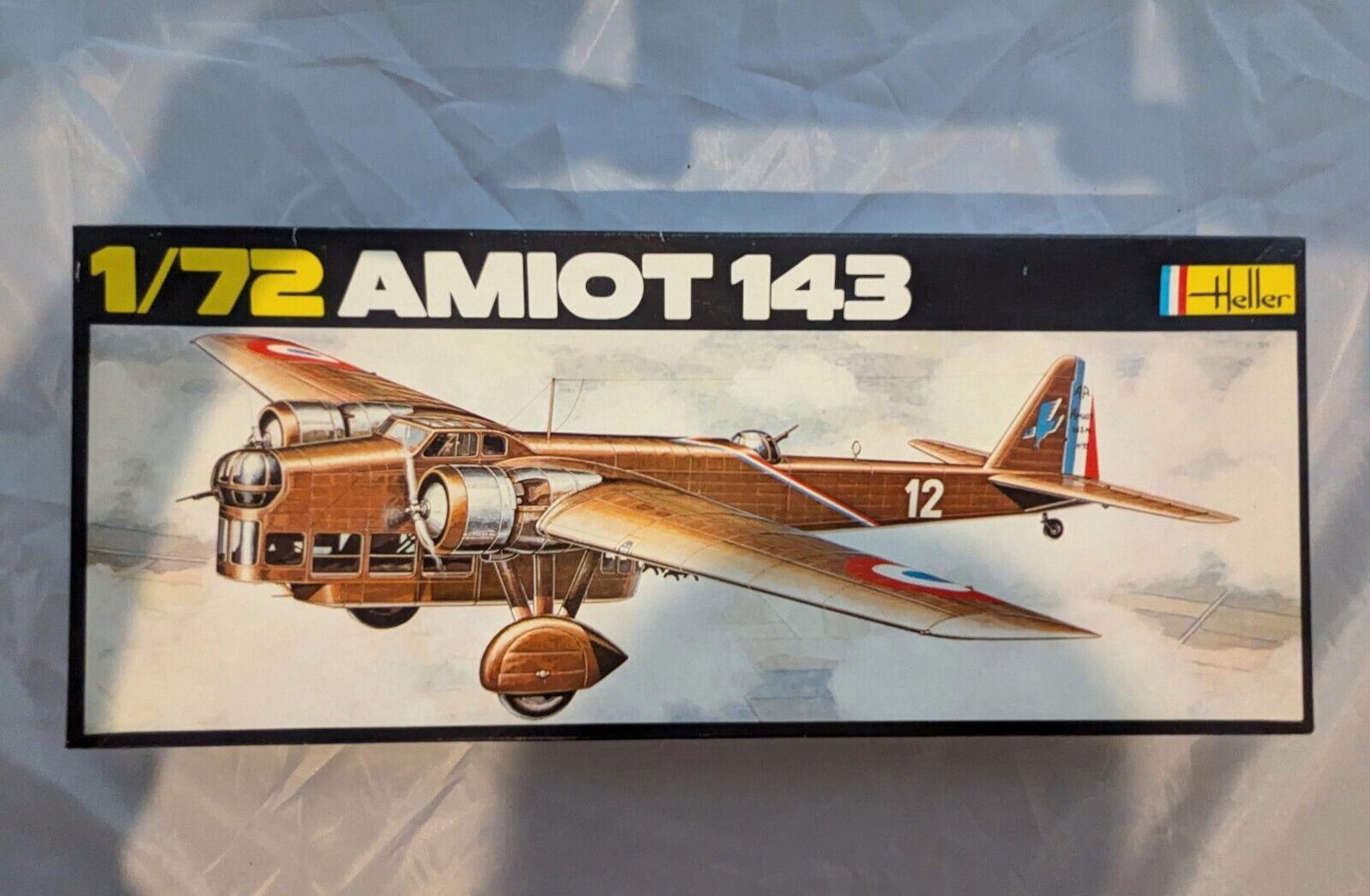 VINTAGE Heller Amiot 143 Model Aircraft Kit - 1:72, 1979 - Etsy