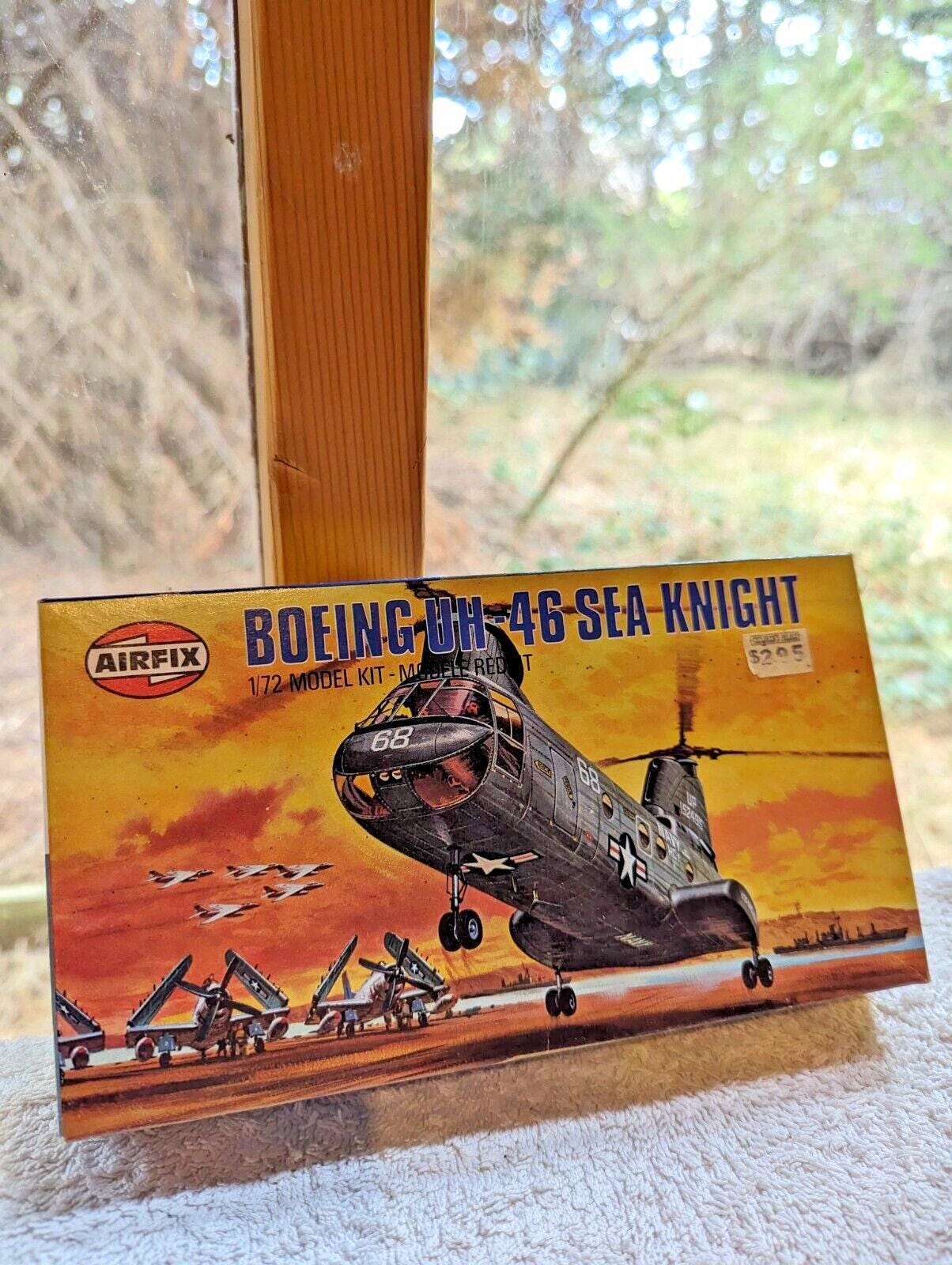 VINTAGE Airfix Boeing Sea Knight Model Helicopter Kit 1:72, 1980 - Etsy