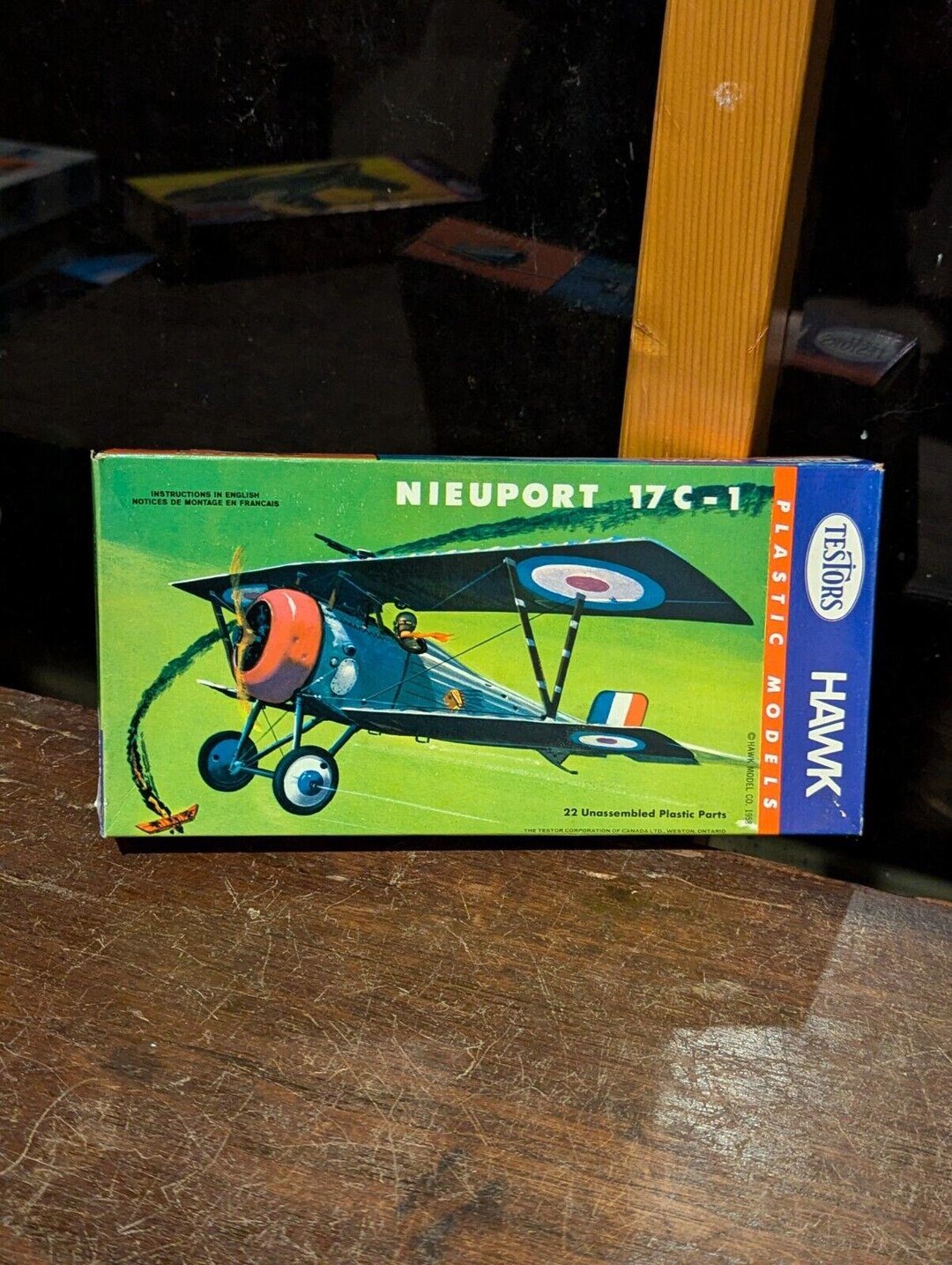 VINTAGE Testors/hawk Nieuport 17C-1 Model Aircraft Kit 1:48, 1970 - Etsy