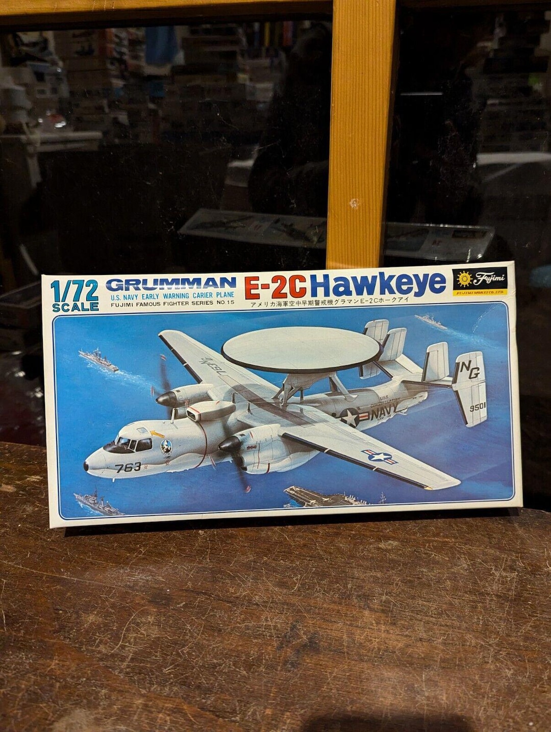 VINTAGE Fujimi Grumman E-2C Hawkeye Model Aircraft Kit 1:72, 1972 - Etsy