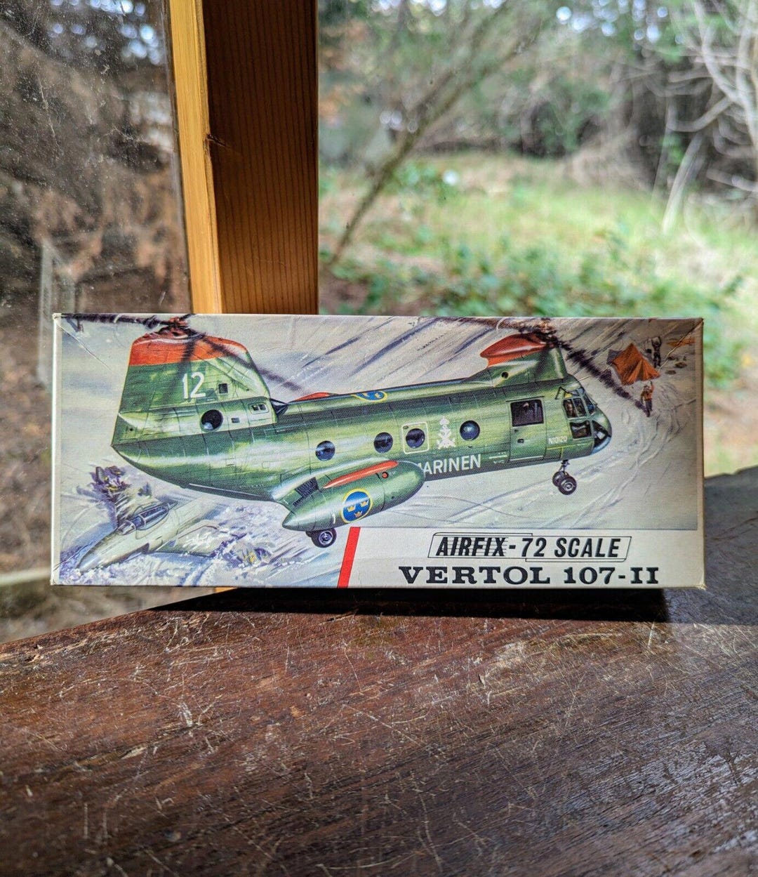 VINTAGE Airfix Vertol 107-II Model Helicopter Kit 1/72 SCALE, 1965 - Etsy