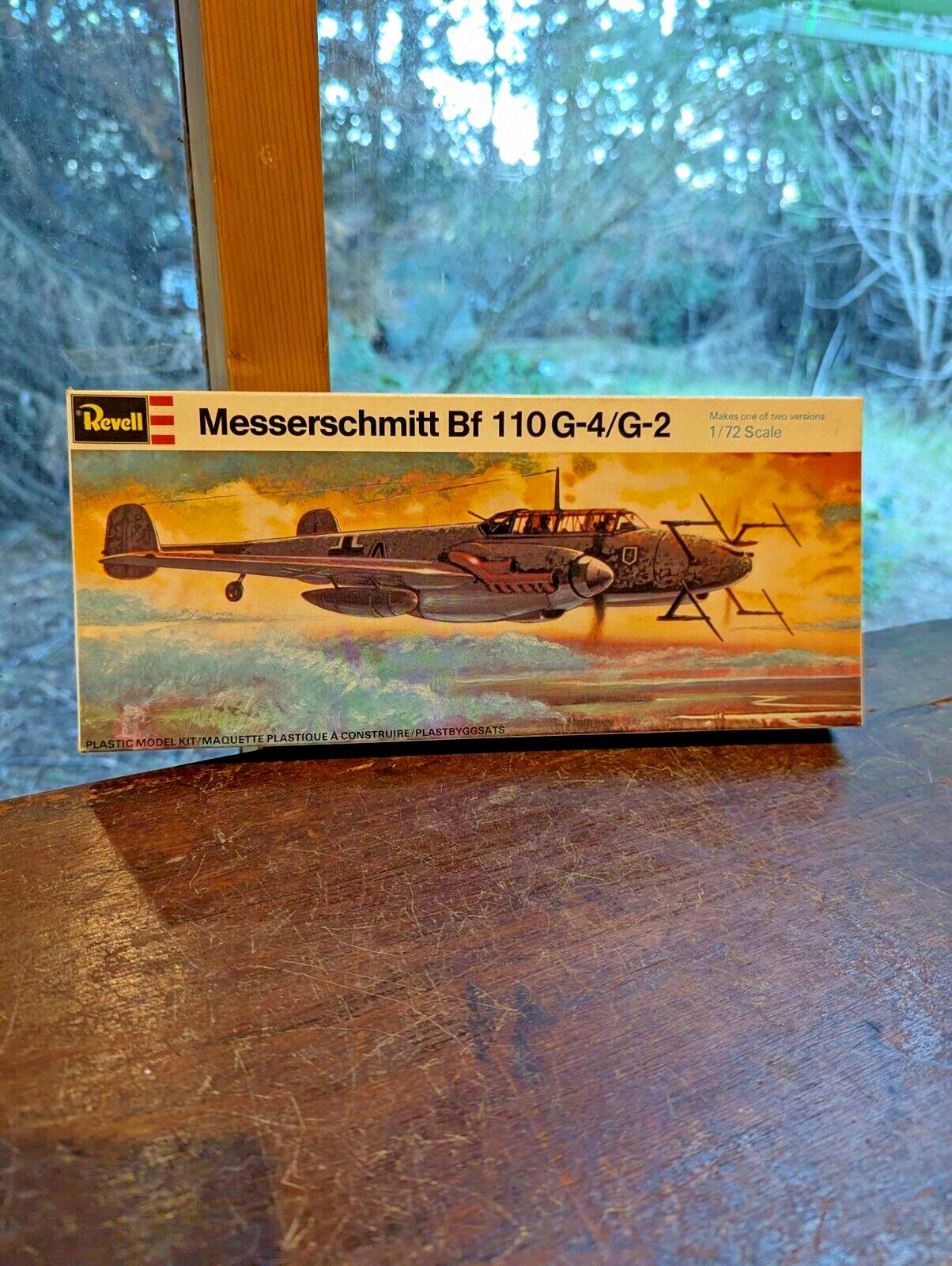 VINTAGE Revell Messerschmitt BF 110 Model Aircraft Kit 1:72, 1977 - Etsy
