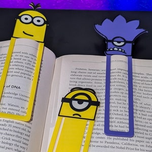 Minion Bookmarks - Etsy