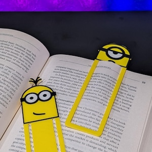 Minion Bookmarks - Etsy