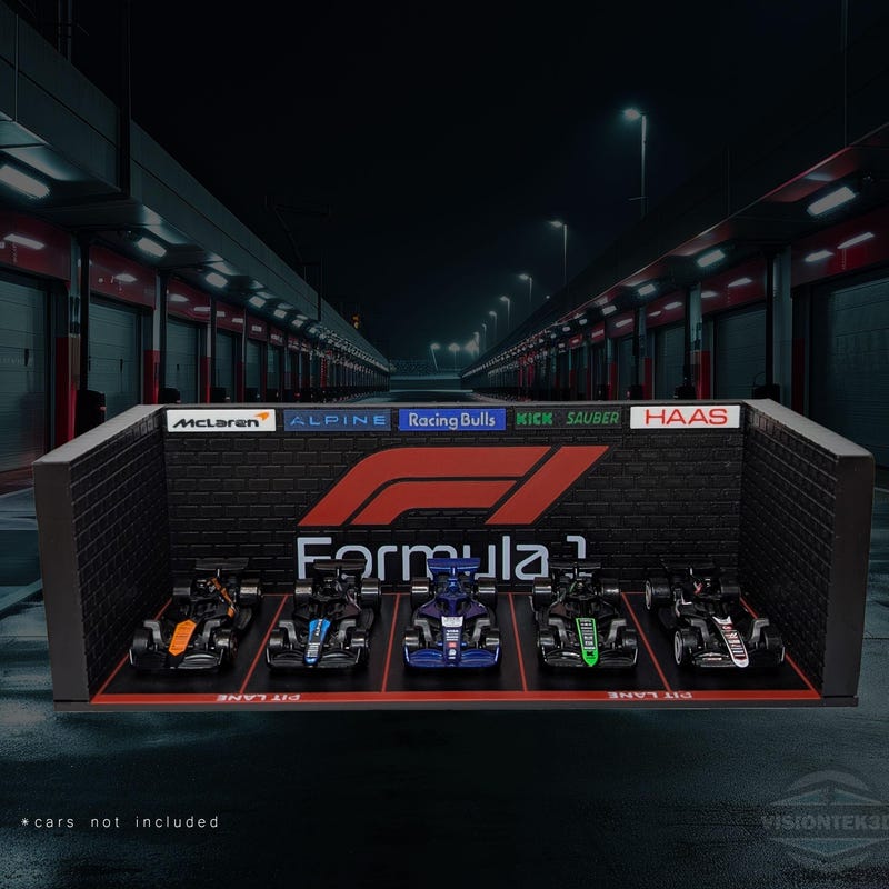 1/64 F1 Diorama - Etsy