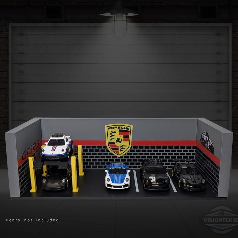1:64 Scale Diorama Garage - Etsy